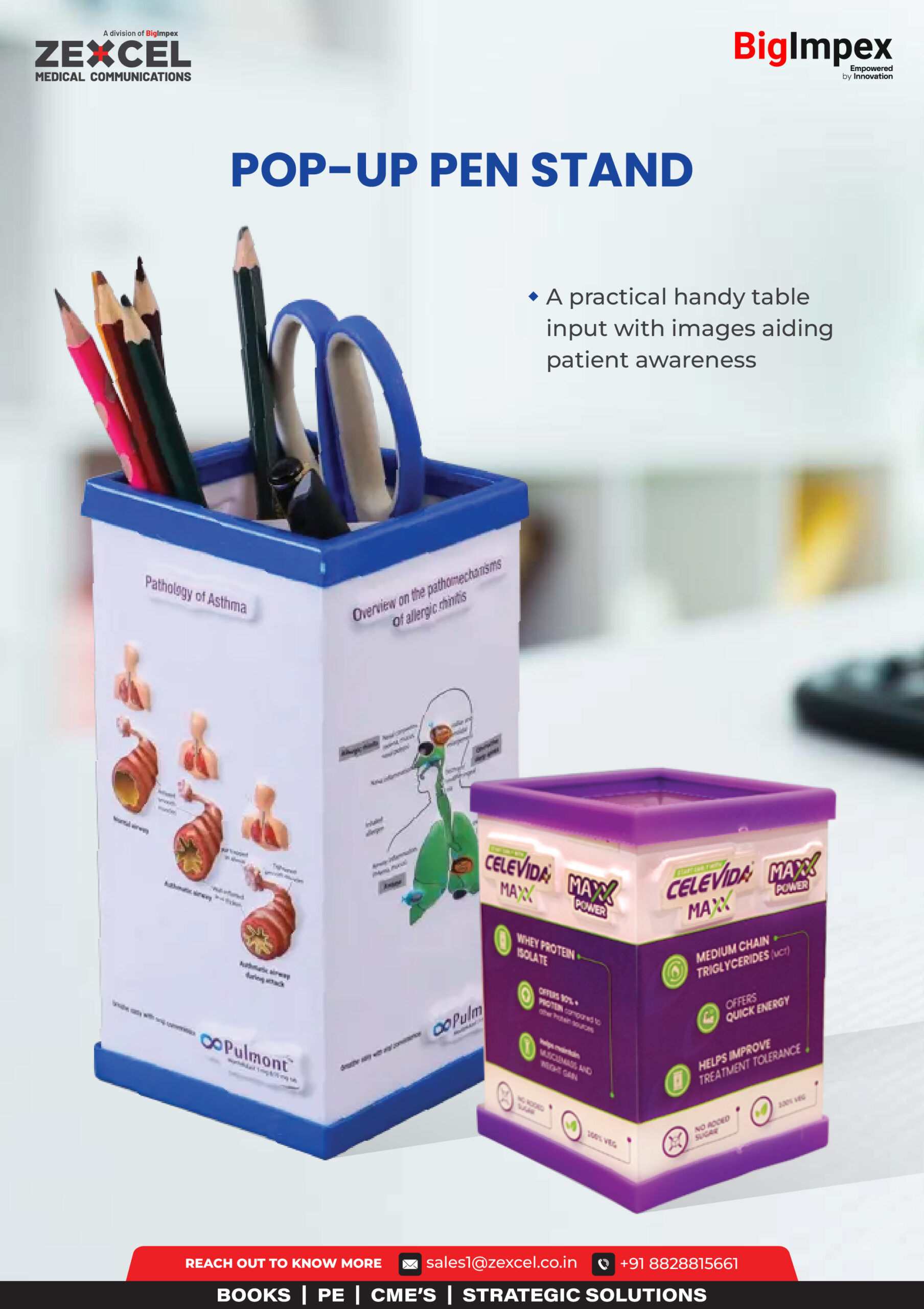 Pop-up Pen Holder - Corporate Gifting